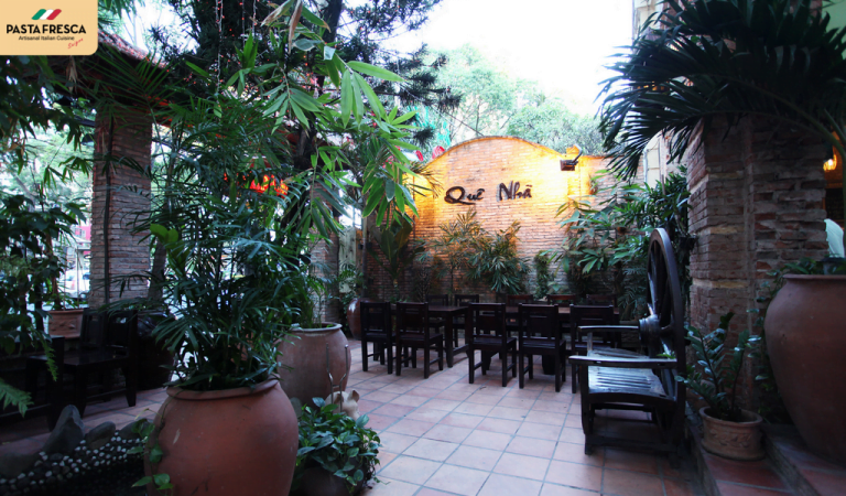 Top 6 Cozy Restaurants, Garden Space in Saigon